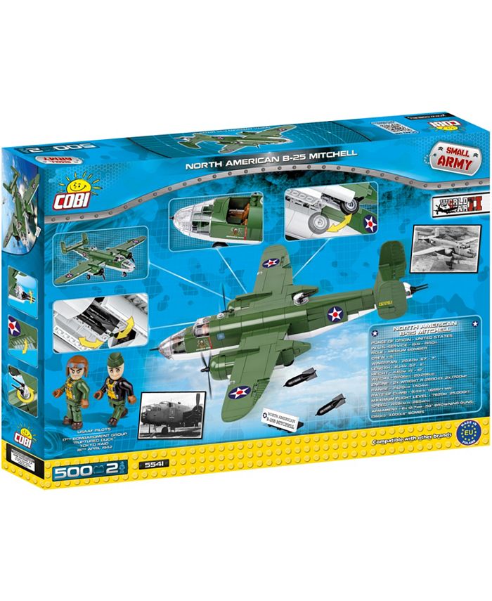 COBI Small Army World War II B25 Mitchell Bomber Plane 500 Piece ...