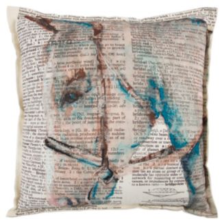 Mariah Parris 20" x 20" Horse Down Filled Pillow - Macy's