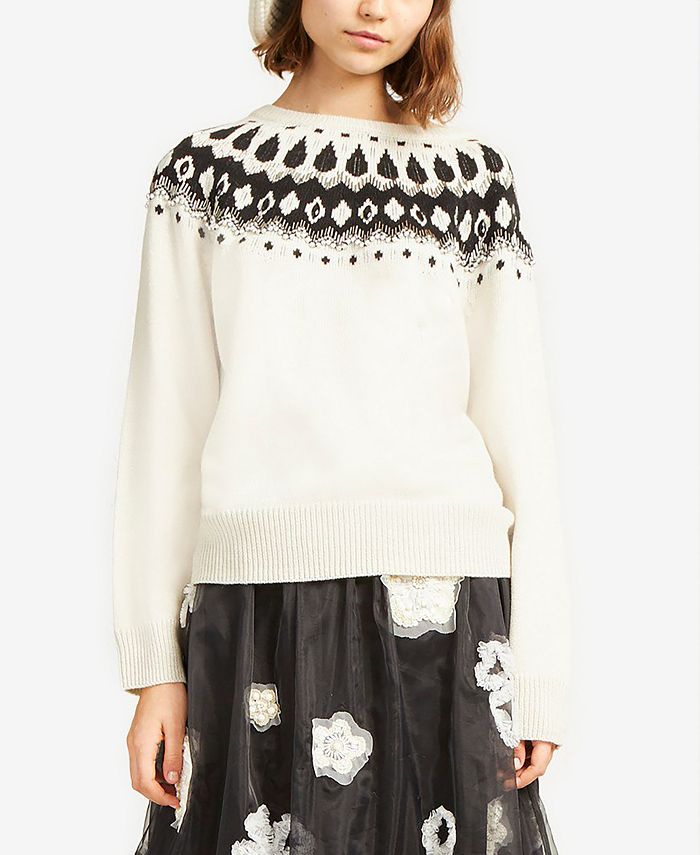French Connection Open-Front Long-Sleeve Sweater - Macy's