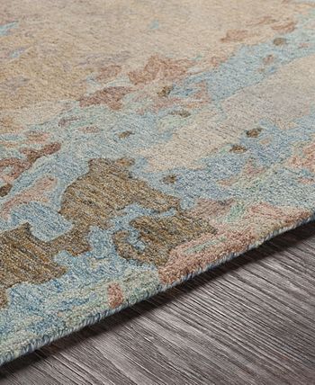 Surya Modern Nouveau MNV-1003 Navy 8' x 10' Area Rug - Macy's