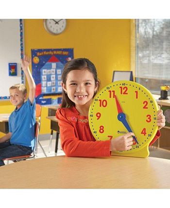 Learning Resources Big Time Demonstration Clock - Macy's