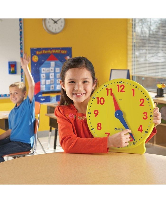 Learning Resources Big Time Demonstration Clock - Macy's