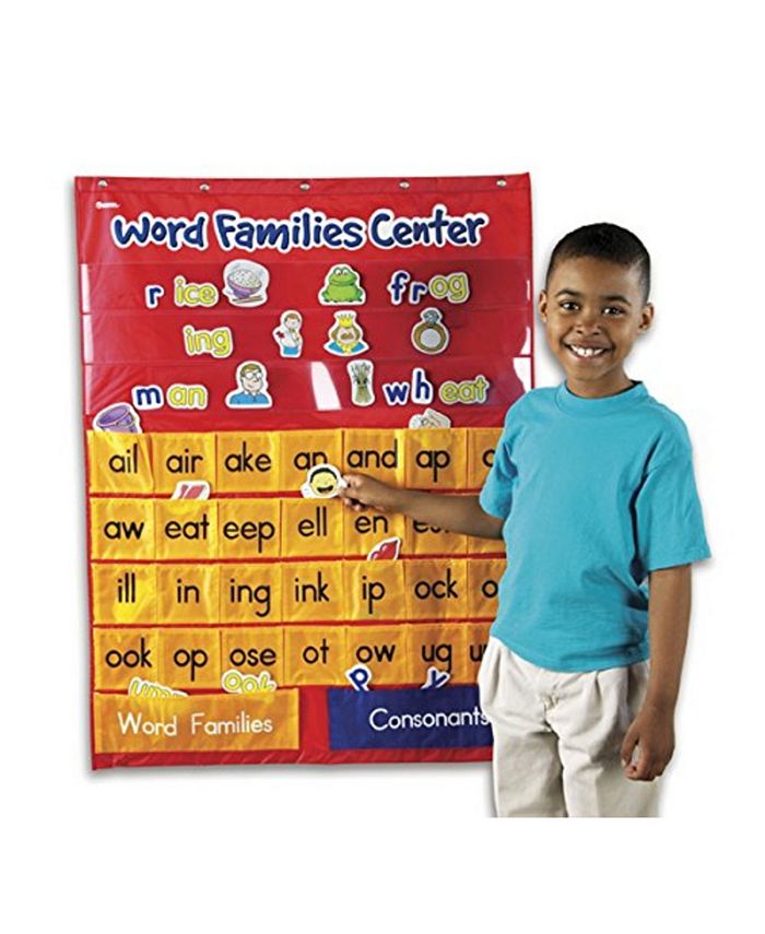 Learning Resources Word Families Center Pocket Chart - Macy's