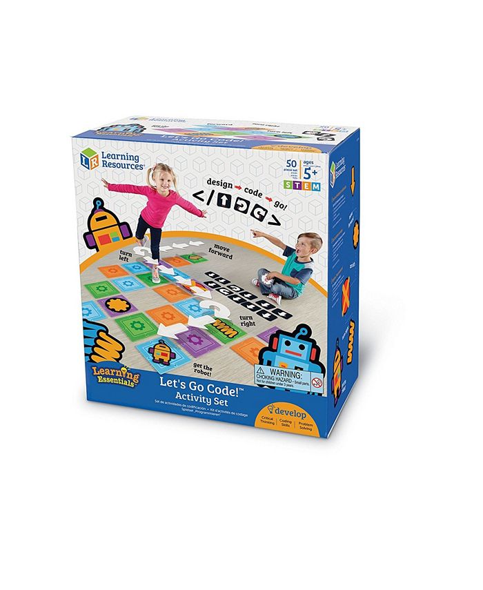 Learning Resources Learning Essentials - Let's Go Code Activity Set ...