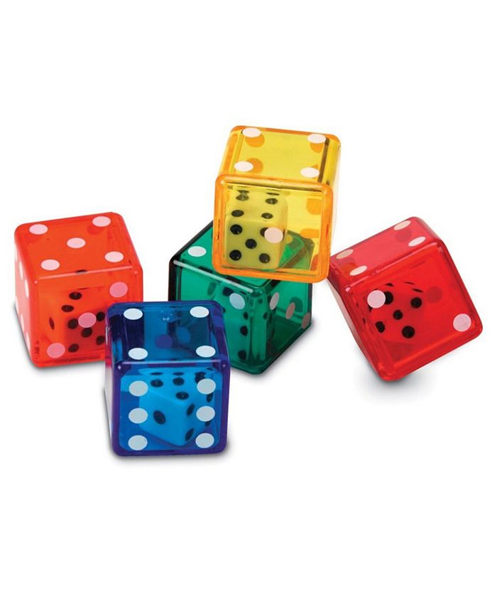 Learning Resources Dice In Dice Set-72 Pieces - Macy's