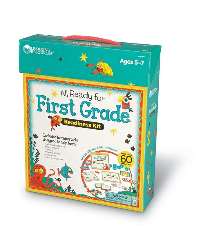 Learning Resources All Ready For First Grade Readiness Kit - Macy's