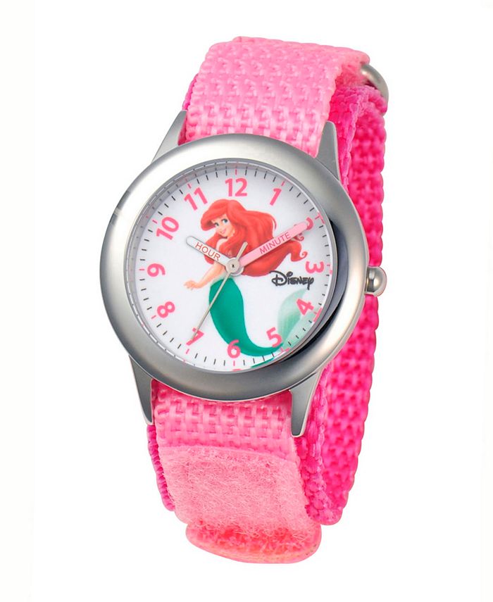 ewatchfactory Disney Ariel Girls' Stainless Steel Time Teacher Watch ...