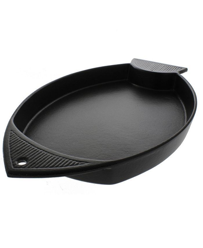 Chasseur French Fish Shaped Cast Iron 16" Griddle - Macy's