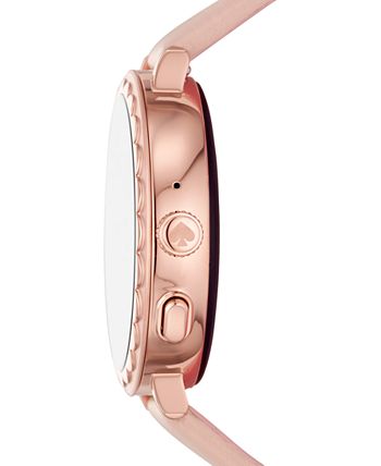 kate spade new york Women's Scallop Blush Leather Touchscreen Smart ...