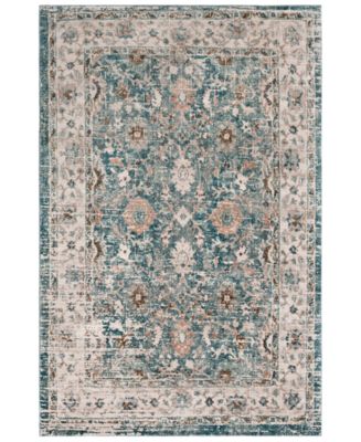 Surya Soft Touch SFT-2305 Teal 7'10" x 10'3" Area Rug - Macy's