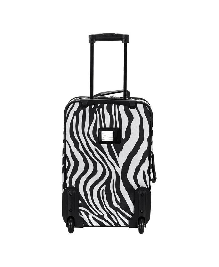 Rockland 2-Piece Zebra Luggage Set - Macy's
