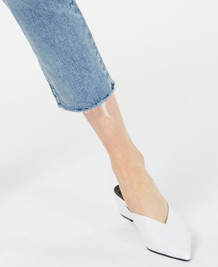 Hudson Jeans Barbara Belted Cropped Jeans - Macy's