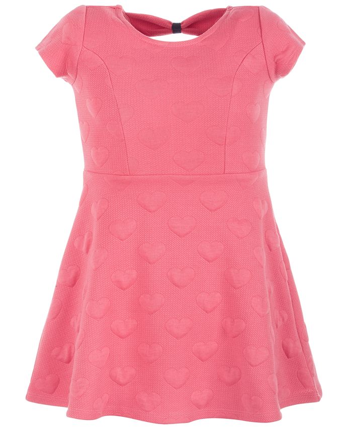 Epic Threads Toddler Girls Bow Back Heart Skater Dress, Created for ...