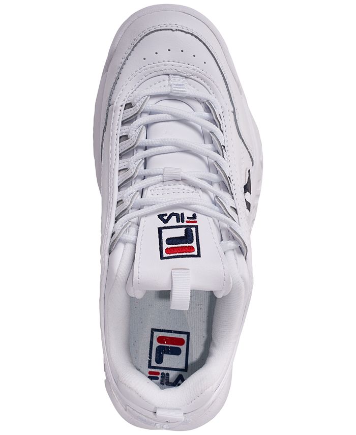 Fila Women's Disruptor II Premium Script Casual Athletic Sneakers from Finish Line - Macy's