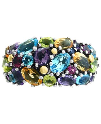 EFFY Collection EFFY® Multi-Gemstone Ring (6-3/4 ct. t.w.) in Sterling ...