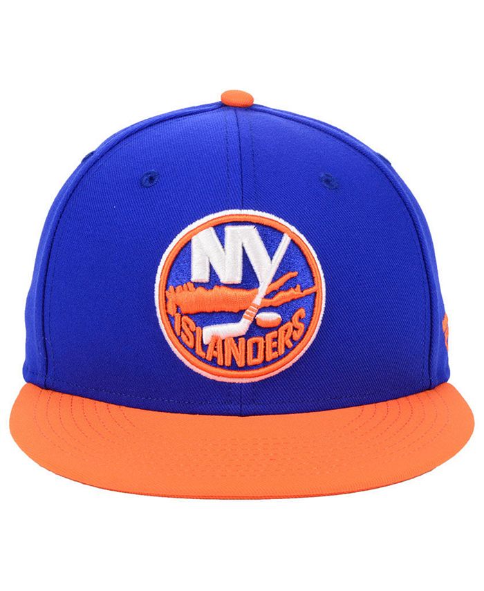 Authentic NHL Headwear New York Islanders Basic Fan Fitted Cap - Macy's