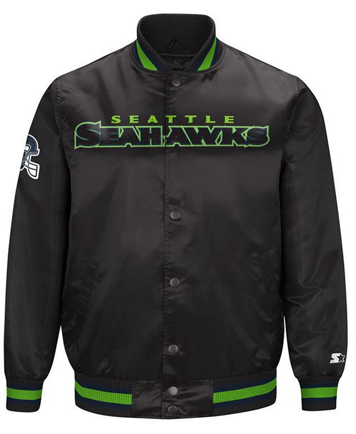 G-III Sports Men's Seattle Seahawks Spike Varsity Jacket - Macy's