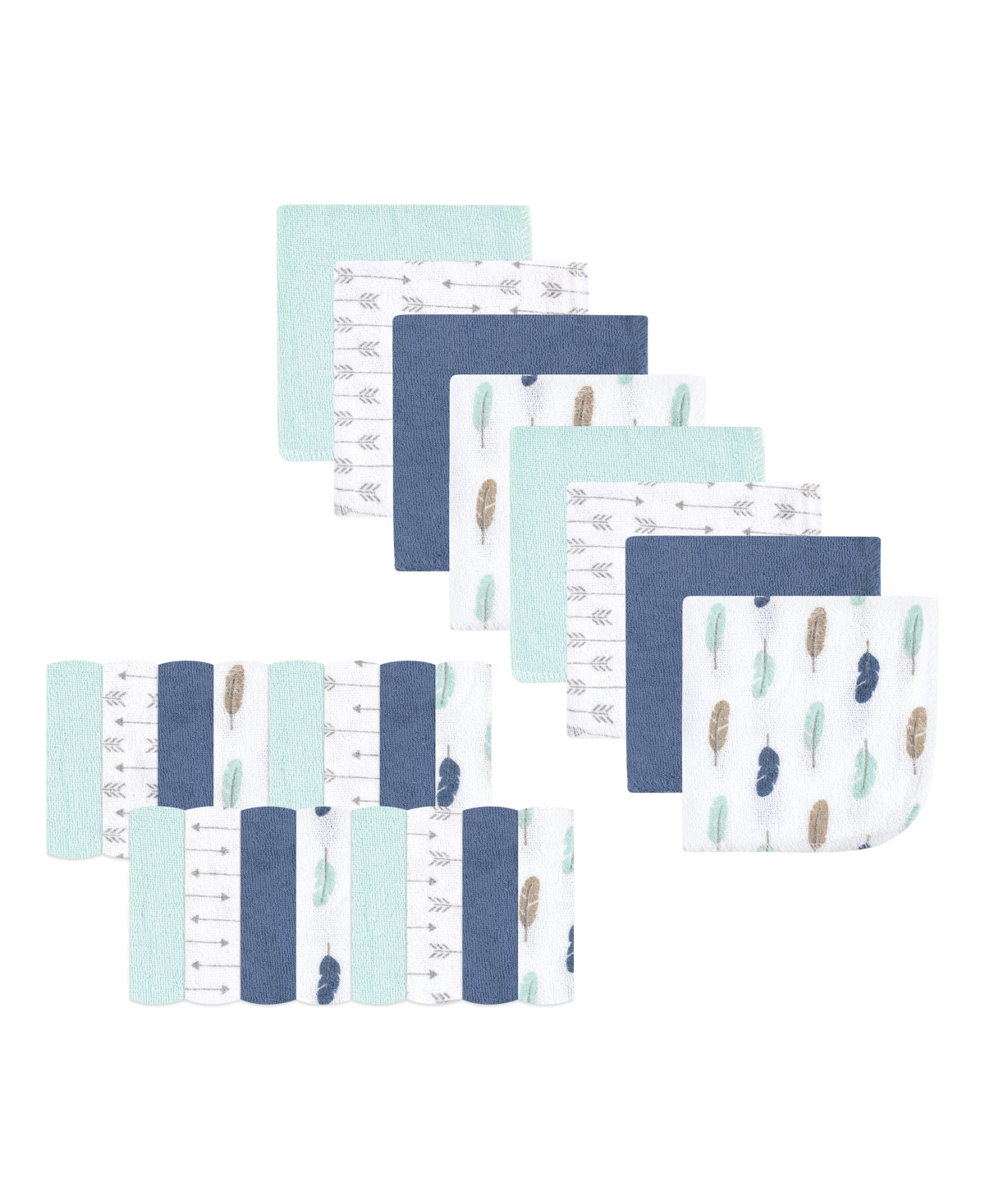 Click here for Luvable Friends Boys Luxurious Soft Washcloth Mult... prices