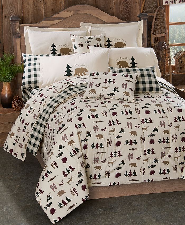 Karin Maki True Grit Northern Exposure Twin Comforter Set - Macy's