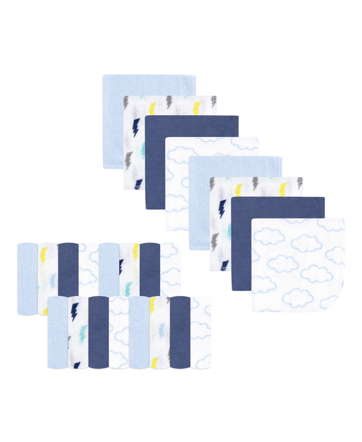 Click here for Luvable Friends Boys Luxurious Soft Washcloth Mult... prices