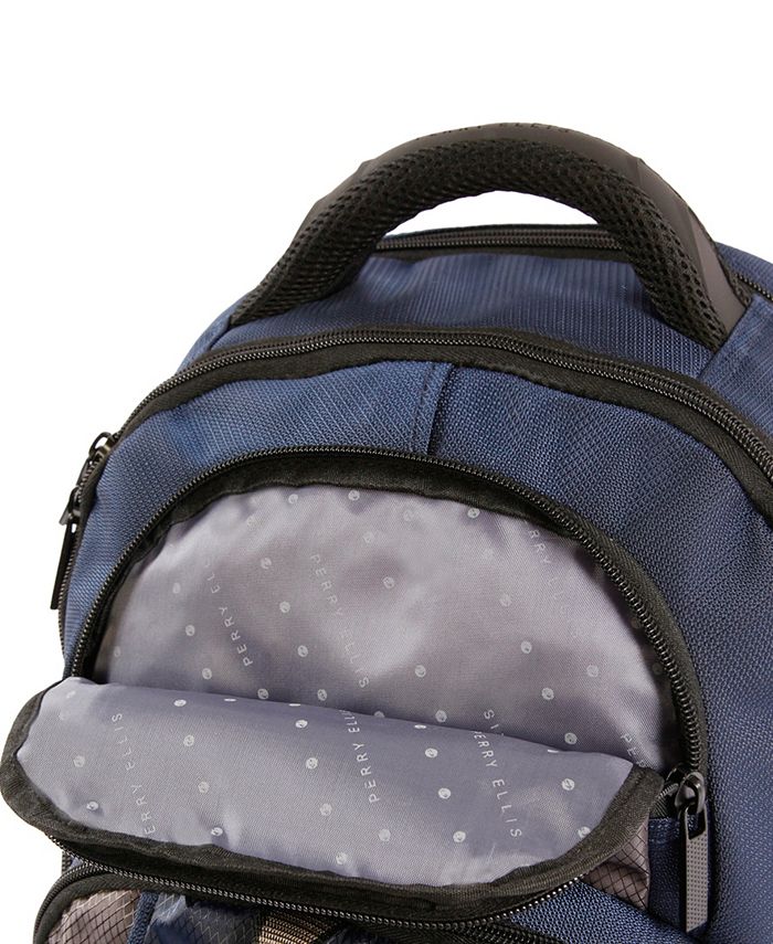Perry Ellis 14 Laptop Backpack - Macy's