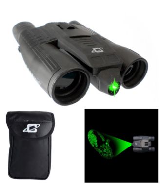Galileo 8 Power Day Night Green Laser Binocular with 32mm Lenses and ...