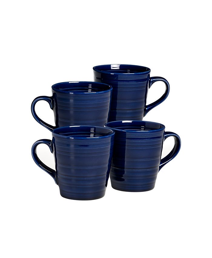 Over and Back Farmhouse Mugs - Set Of 4 - Macy's