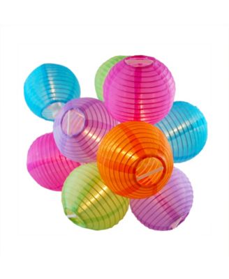 Macy's Lumabase 10- 3" Nylon Electric String Lights - Macy's