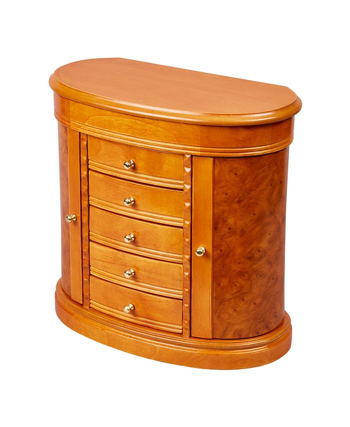 Mele & Co Trinity Wooden Jewelry Box - Macy's