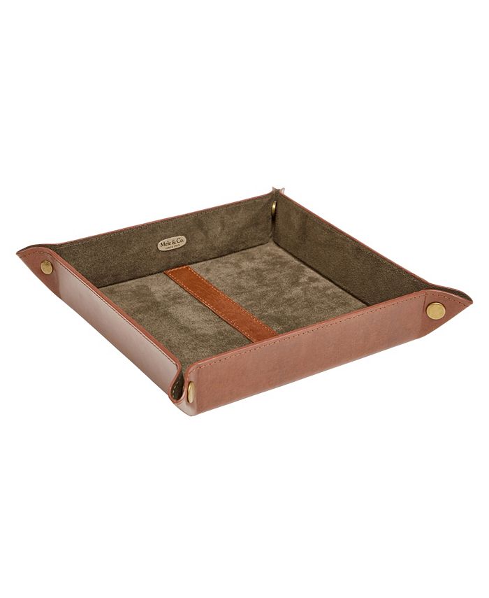 Mele & Co Travis Men's Dresser Top Valet Tray - Macy's
