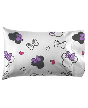 Disney Minnie Mouse 3-Pc. Twin Sheet Set - Macy's