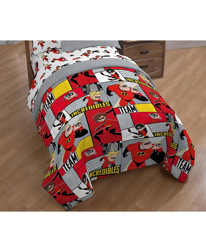 Disney The Incredibles 2 Super Family Twin Comforter - Macy's