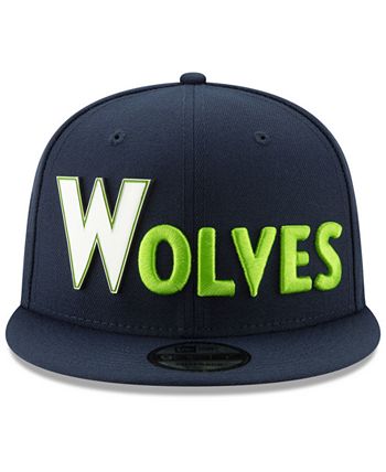 New Era Minnesota Timberwolves Enamel Script 9FIFTY Snapback Cap - Macy's