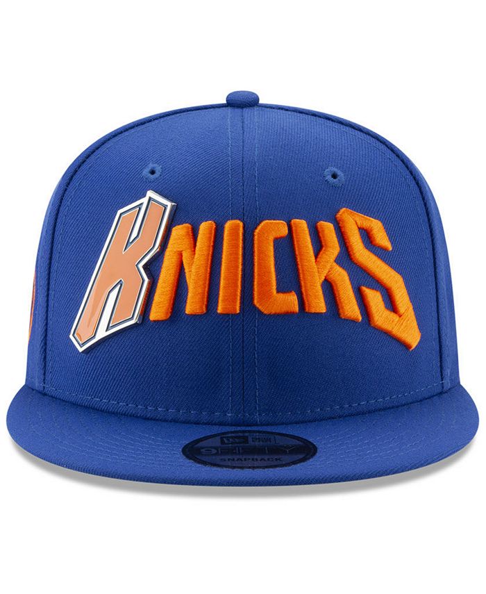 New Era New York Knicks Enamel Script 9FIFTY Snapback Cap - Macy's