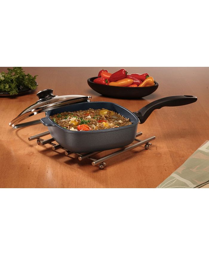 Swiss Diamond HD Induction Square Saute Pan with Lid - 8" x 8" , 2.1 QT ...