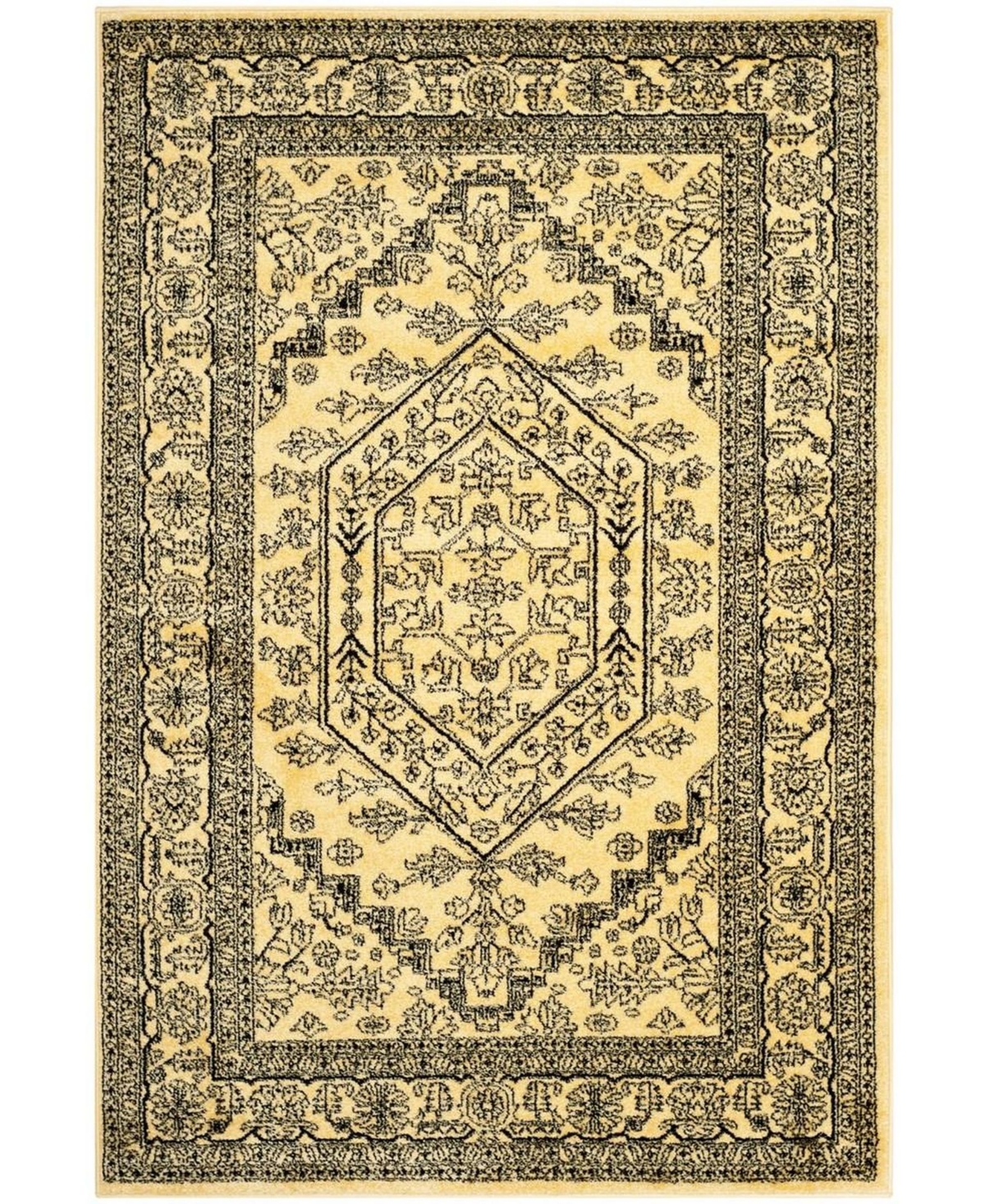 Click here for Safavieh Adirondack 51 x 76 Area Rug - Gold 3 prices