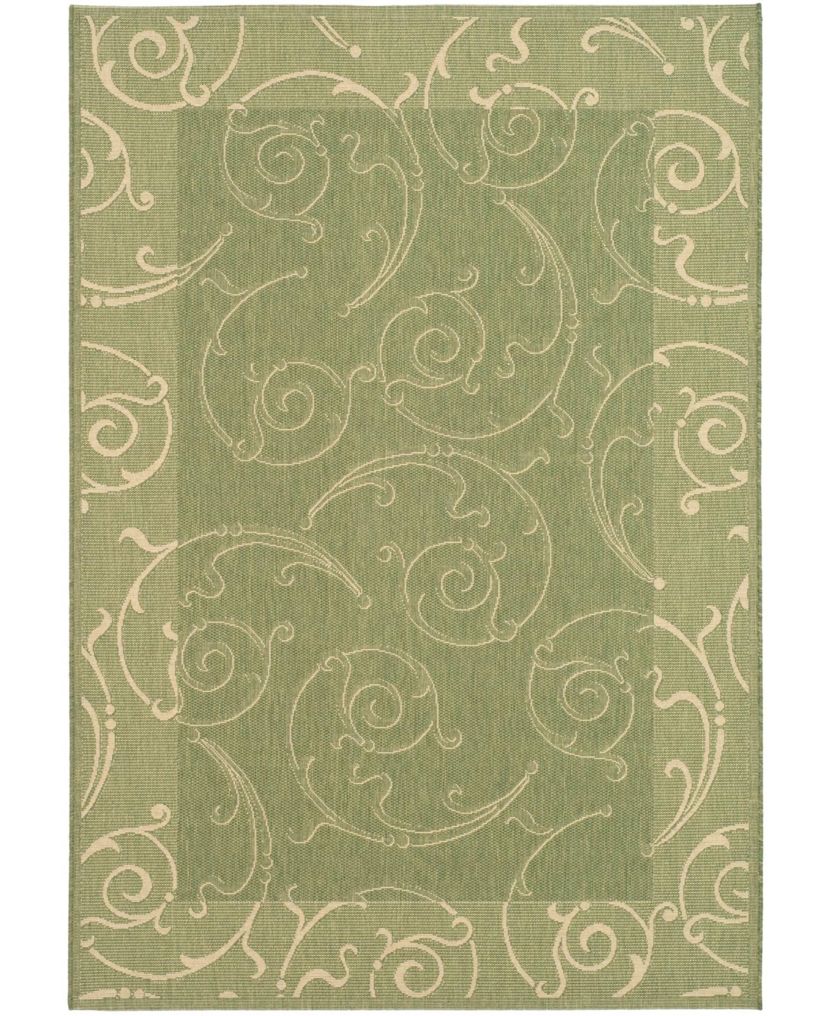 Click here for Safavieh Courtyard CY2665 Olive and Natural 53 x 7... prices