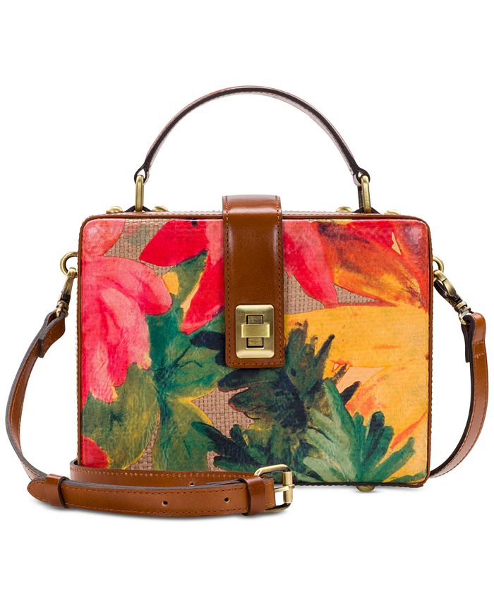 Patricia Nash Spring Multi Straw Tauria Satchel - Macy's