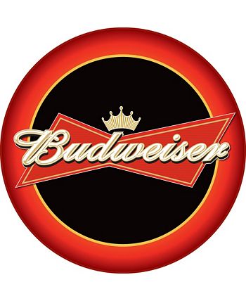 Trademark Global Budweiser 24" Cushioned Folding Stool - Macy's