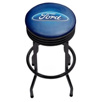 Ford Black Ribbed Bar Stool - The Universal Car - Macy's