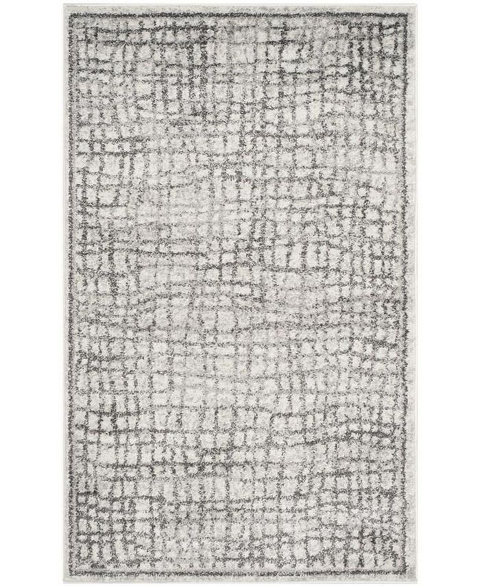 Safavieh Adirondack Silver and Ivory 2'6" x 4' Area Rug - Macy's