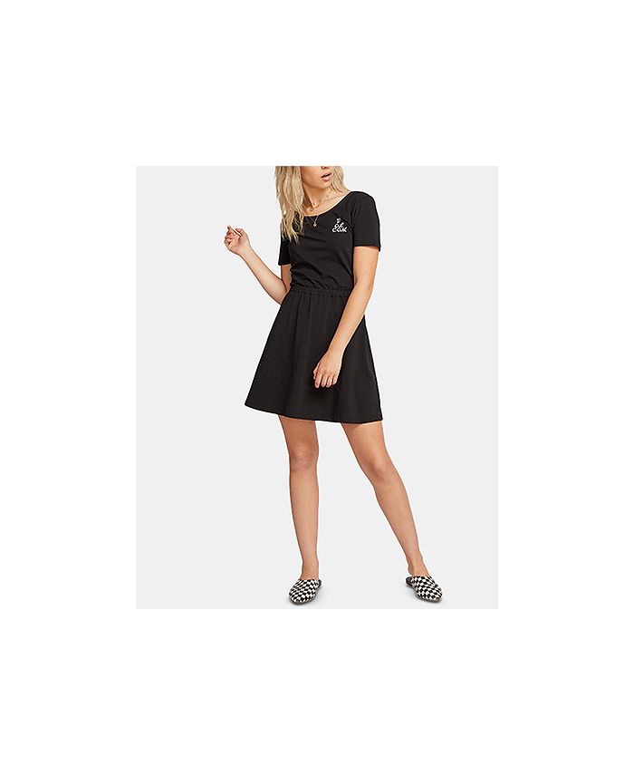 Volcom Juniors' Open-Back Fit & Flare Dress - Macy's