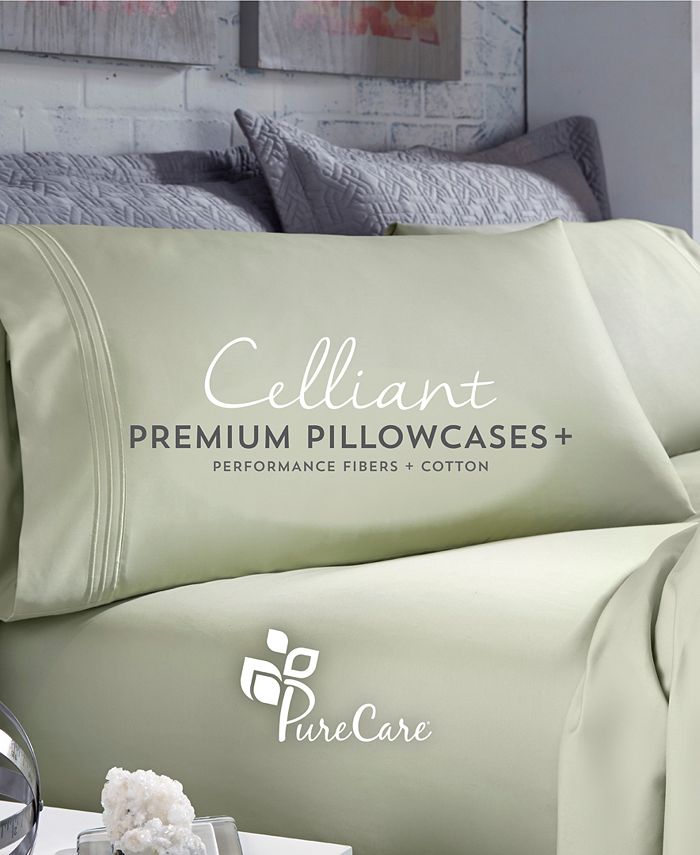 Pure Care Premium Celliant Pillowcase Set - Queen - Macy's