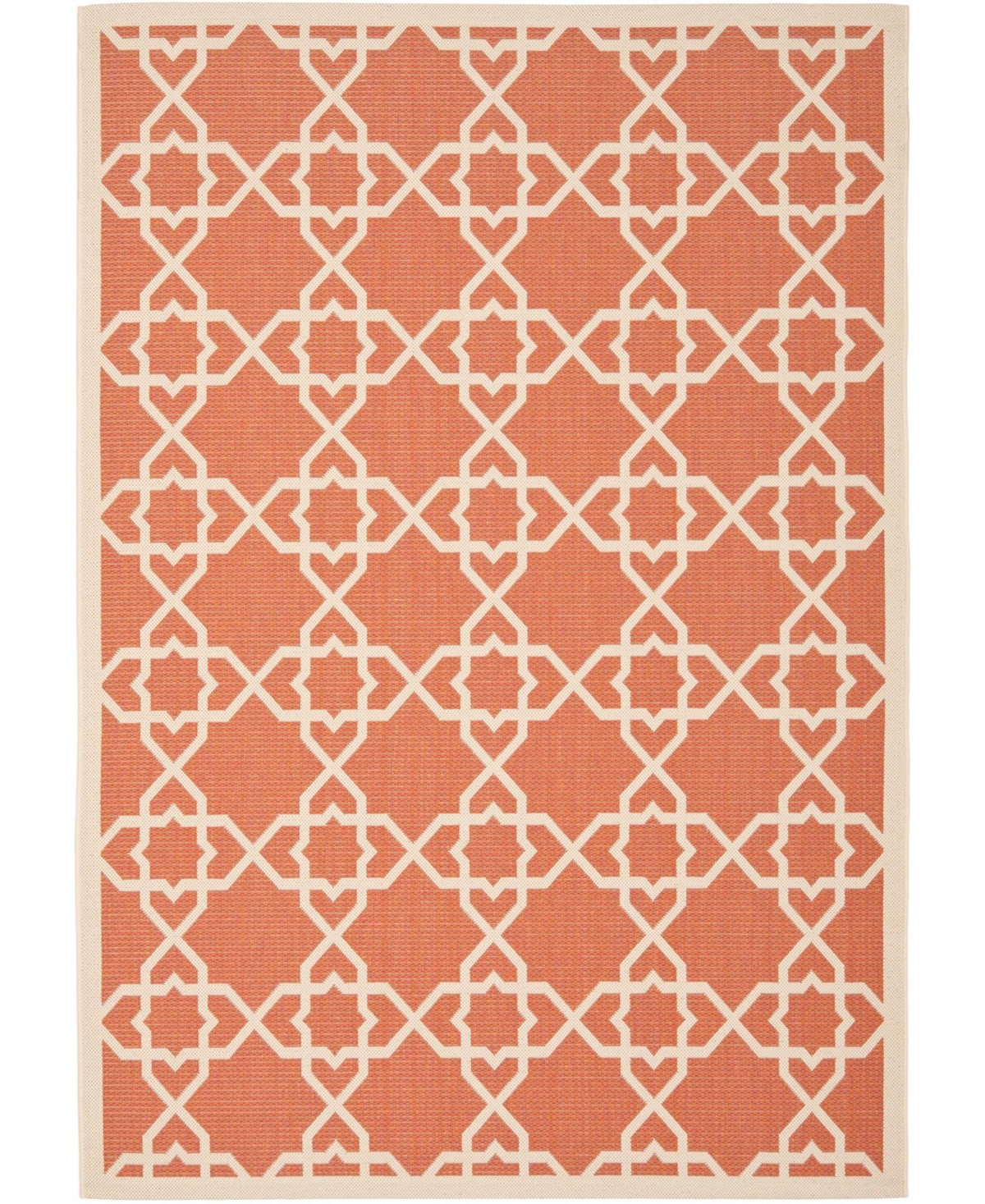 Click here for Safavieh Courtyard CY6032 Terracotta and Beige 8 x... prices
