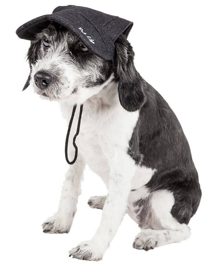 Pet Life 'Cap-Tivating' UV Protectant Adjustable Fashion Dog Hat Cap ...