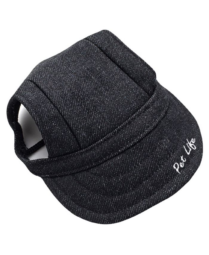 Pet Life 'Cap-Tivating' UV Protectant Adjustable Fashion Dog Hat Cap ...