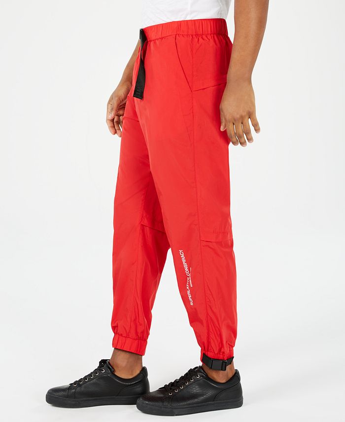 WeSC Men's Superlative Conspiracy Jogger Pants - Macy's