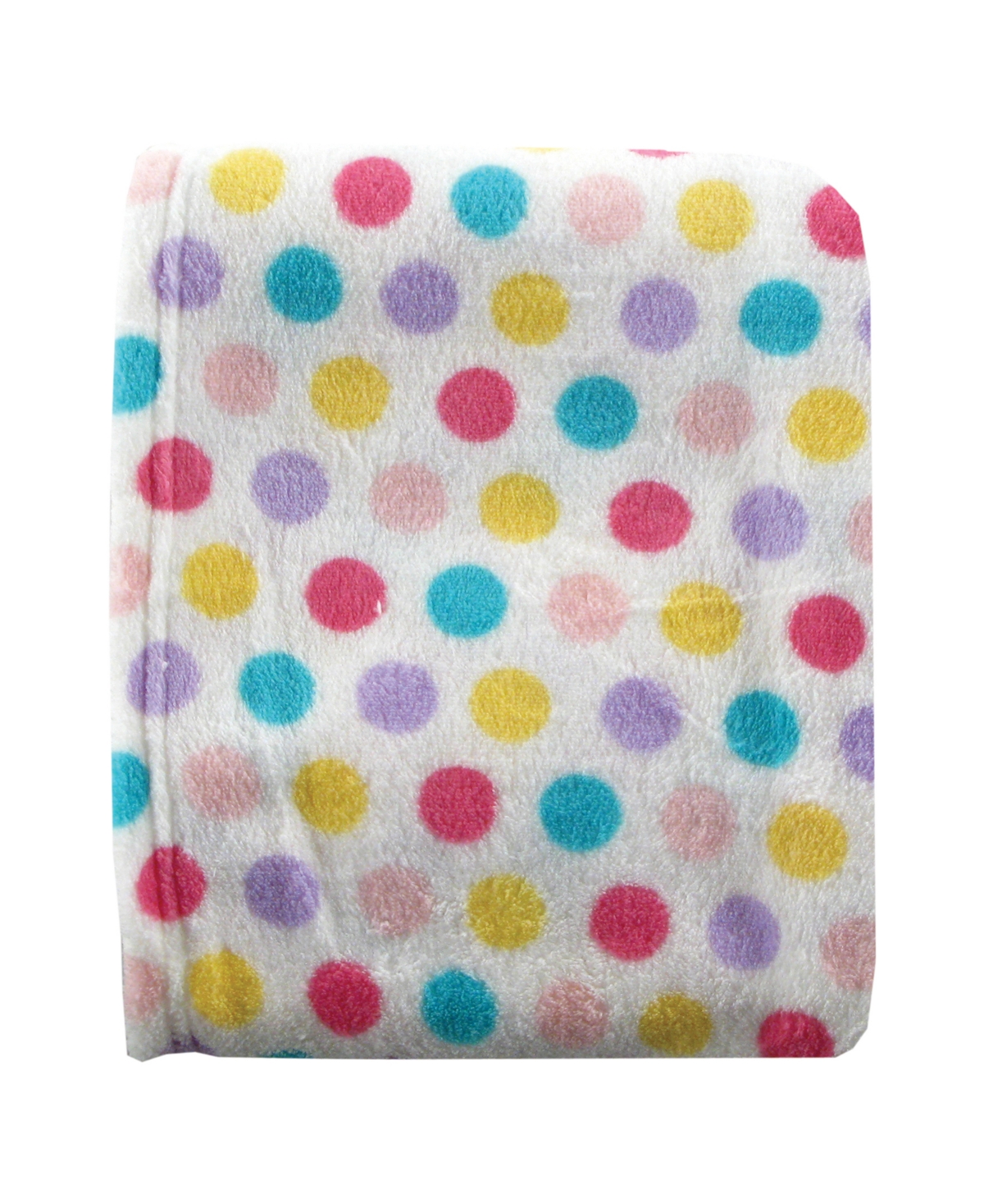 Click here for Luvable Friends Dot Print Coral Fleece Blanket  Pi... prices