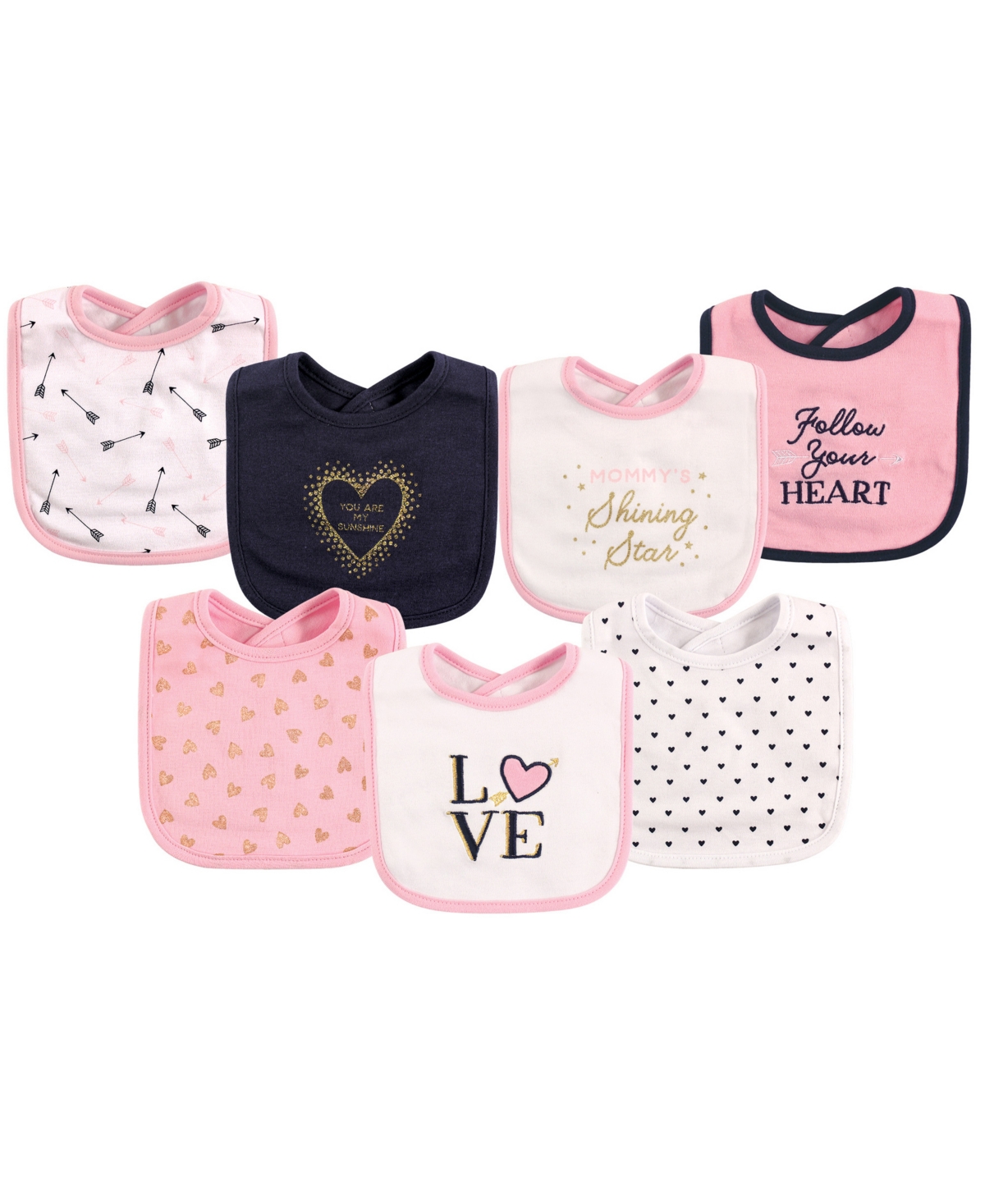 Click here for Hudson Baby Infant Girl Cotton Bibs  Veggies  One... prices