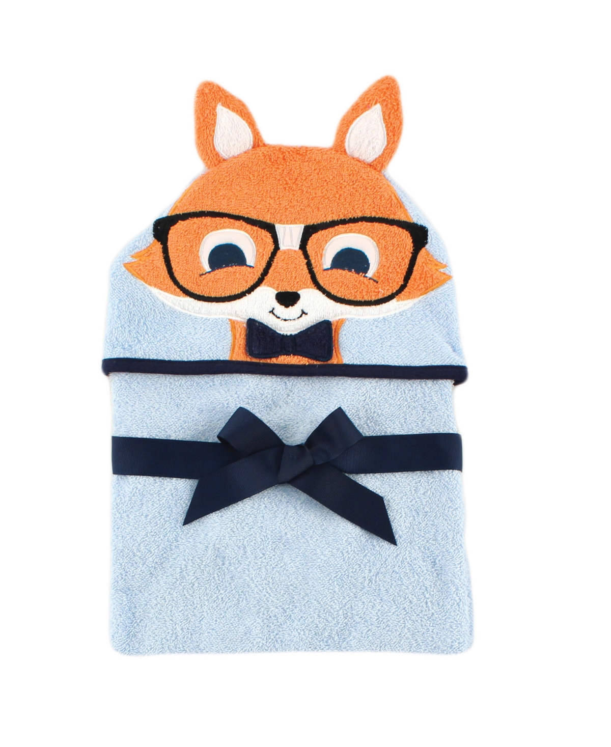 Click here for Hudson Baby Boys Cotton Hooded Critter Wrap - Nerd... prices